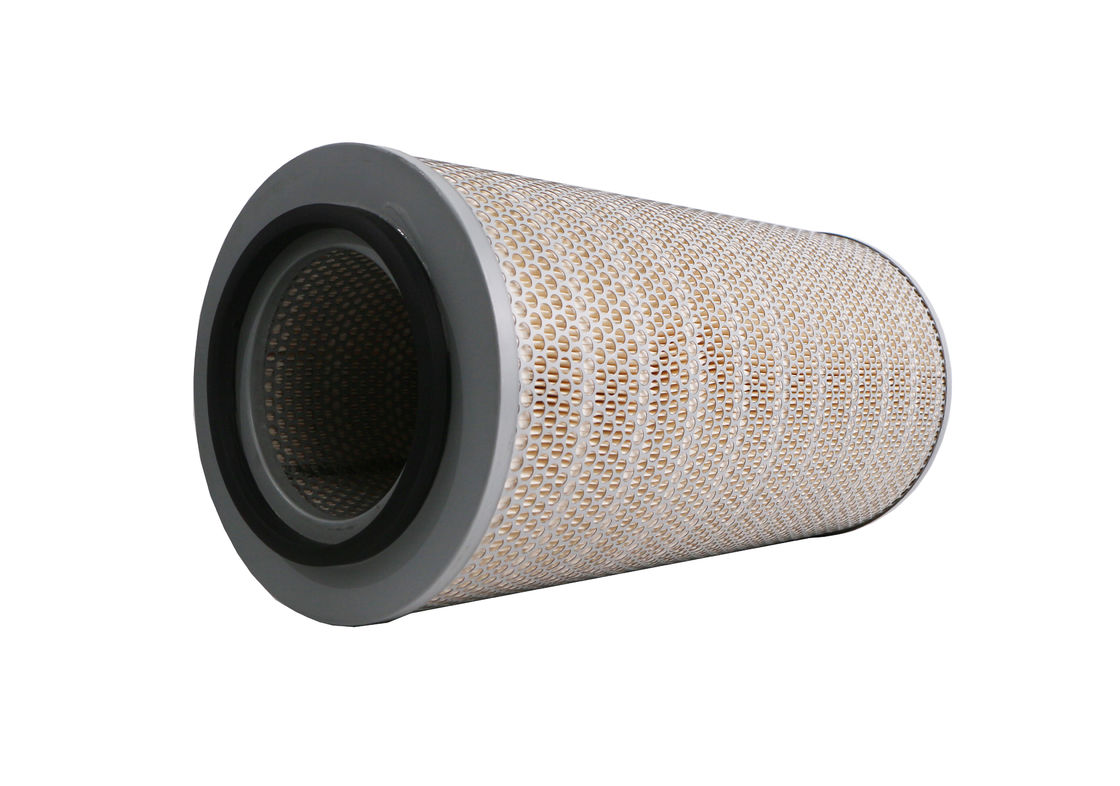HVAC System Industrial HEPA Filter Cylinder Round Paper Glass Fiber For ...